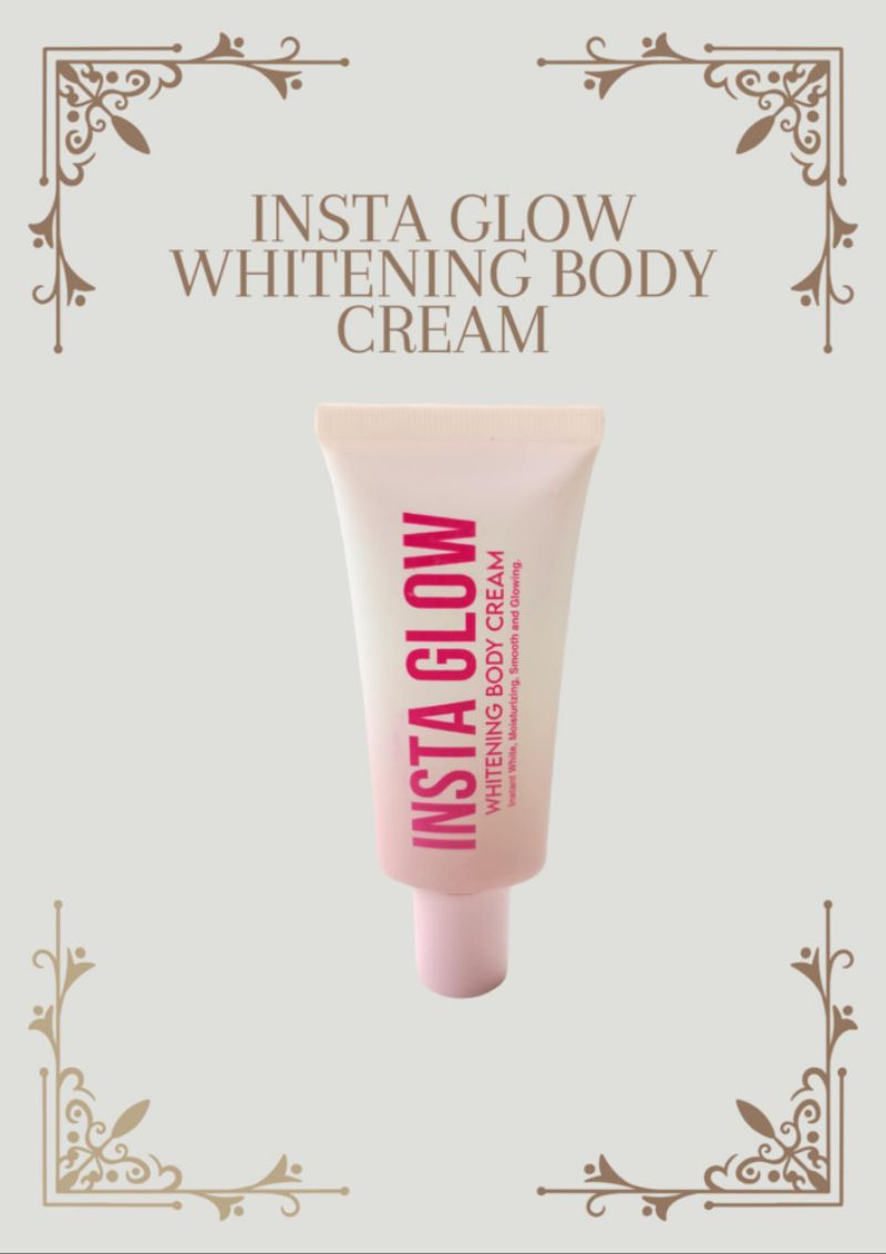 INSTAGLOW WHITENING BODY CREAM INSTANT GLOWING CREAM 50g | Shopee ...