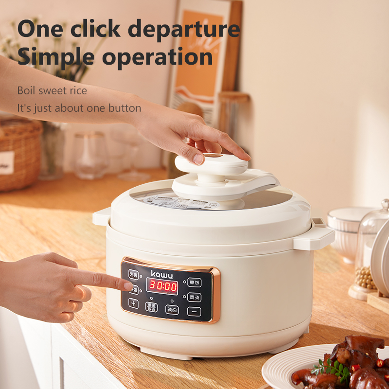 【Kawu】pressure cooker heavy duty Household 3L Non-stick Simple one-click operation rice cooker ...