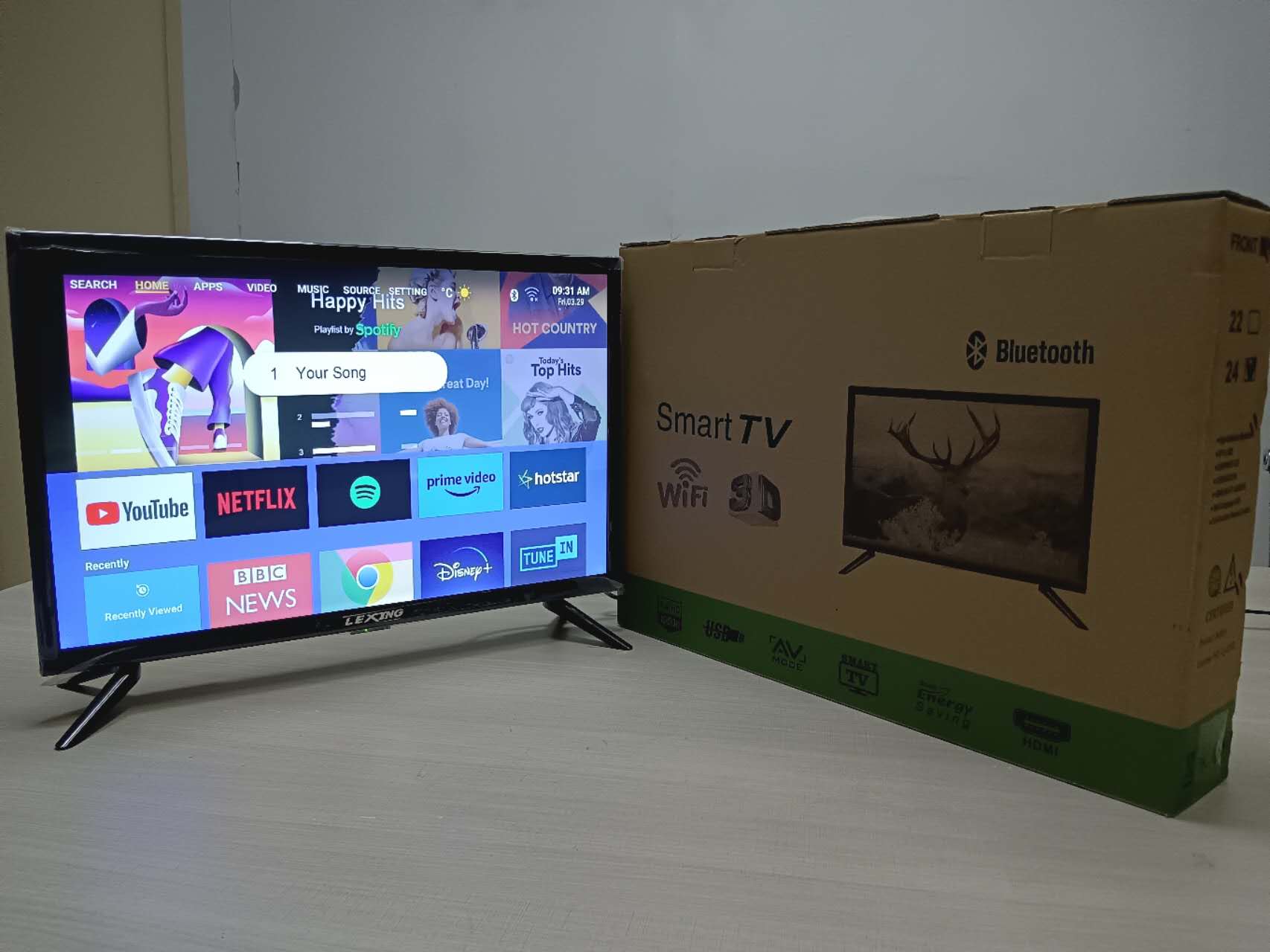 SMART TV DIGITAL WITH BLUETOOTH LED TV SMART WITH 24 "INCH SCREEN | Shopee Philippines