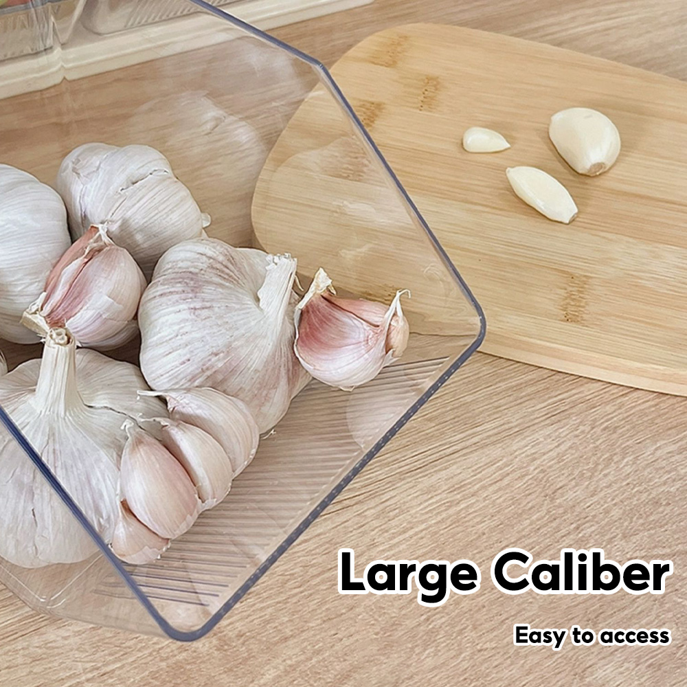 ALICE Onion And Garlic Organizer Rack Kitchen Vegetable Fruit Rack ...