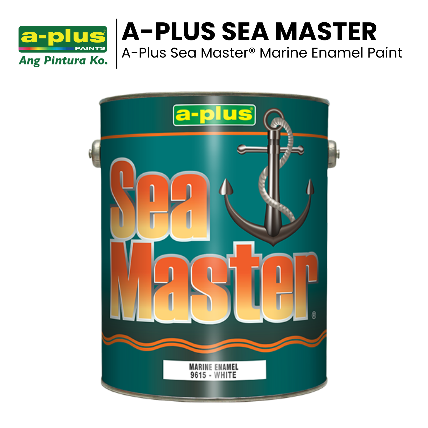 A-Plus Sea Master Marine Enamel Paint 4L | Shopee Philippines