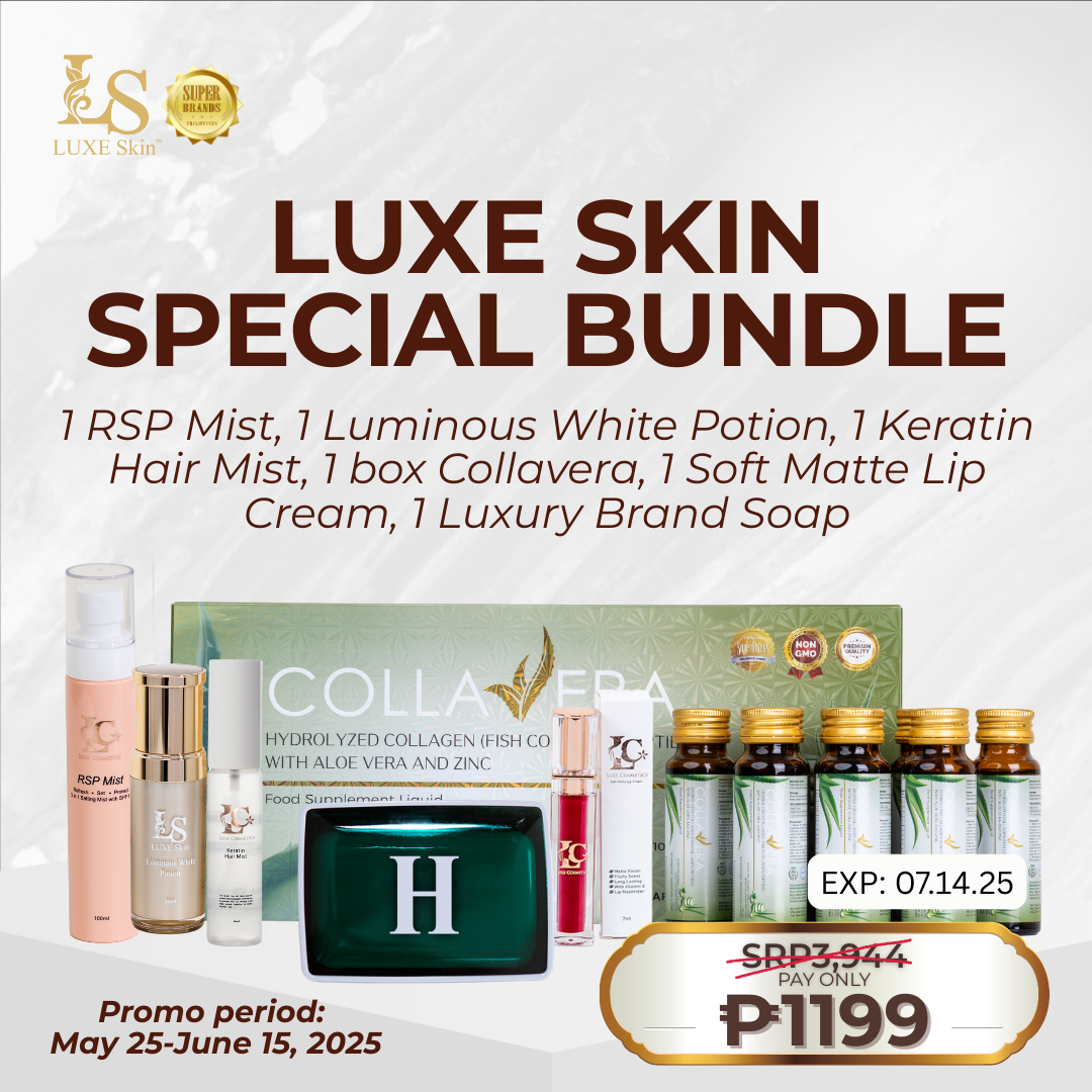 Luxe Skin Special Bundle (RSP, Keratin, Lip Cream, Luminous White ...