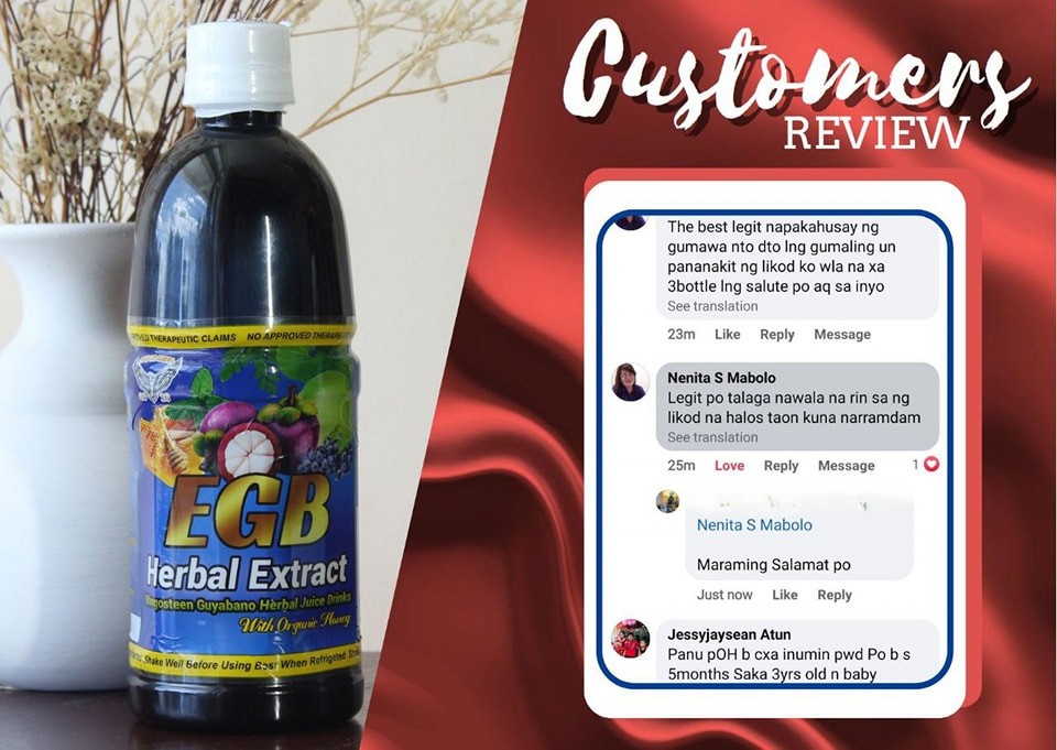 EGB HERBAL EXTRACT 500ml/EGB HERBAL 100% AUTHENTIC (1 PC) | Shopee ...