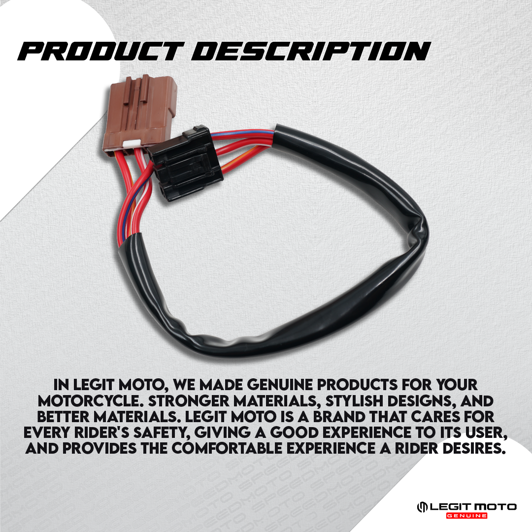 LEGITMOTO HONDA CLICK V2 / V3 / V4 ECU SOCKET WITH HEAVY DUTY CABLE FOR ...
