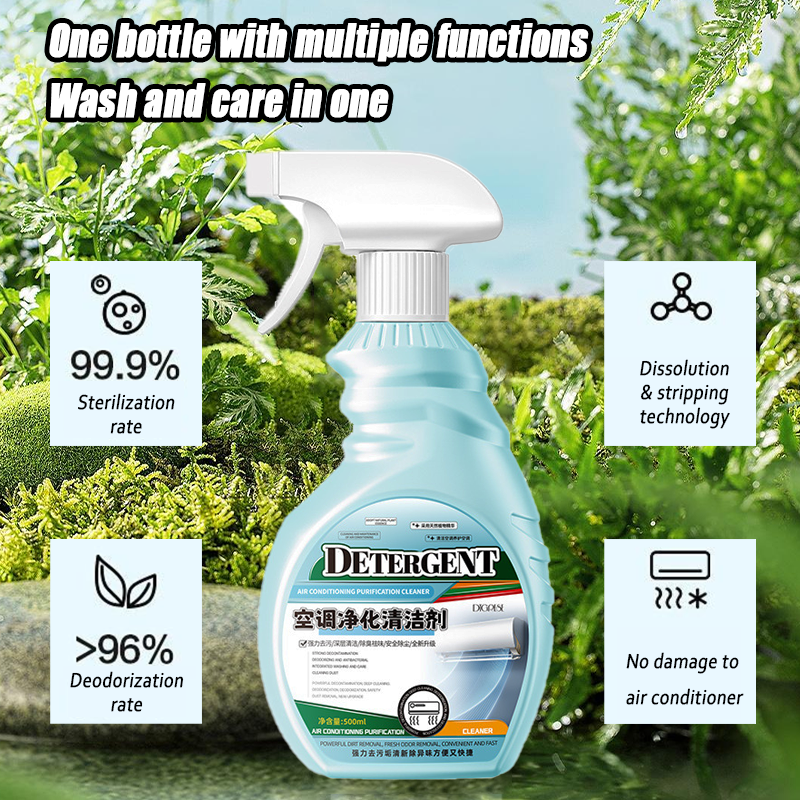 500ML Aircon cleaner Effective deodorization and sterilization air con cleaner spray | Shopee ...