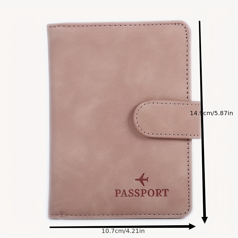 Anti-theft Passport Holder Passport Protective Cover Portable Passport ...