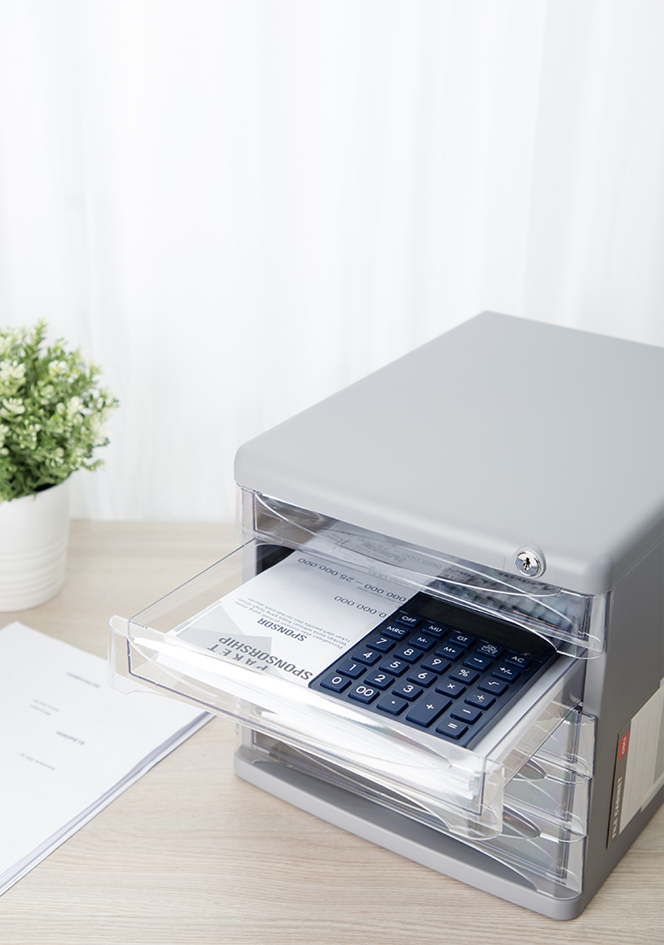 Deli 9795 Letter Case Five Drawers with Lock (1PC) [75219795] | Shopee ...