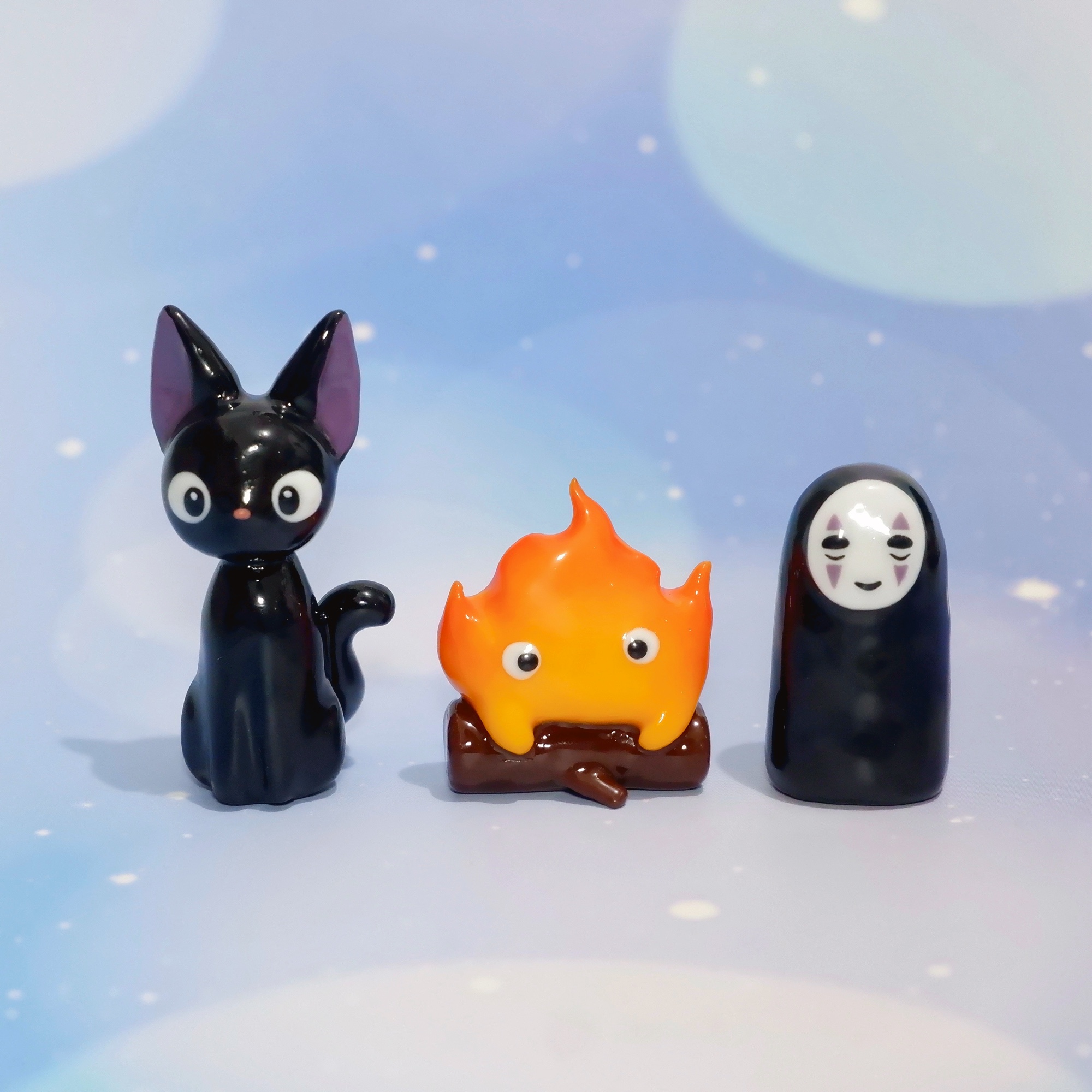 Studio Ghibli Kiki's Delivery Service Jiji Handmade Polymer Clay ...