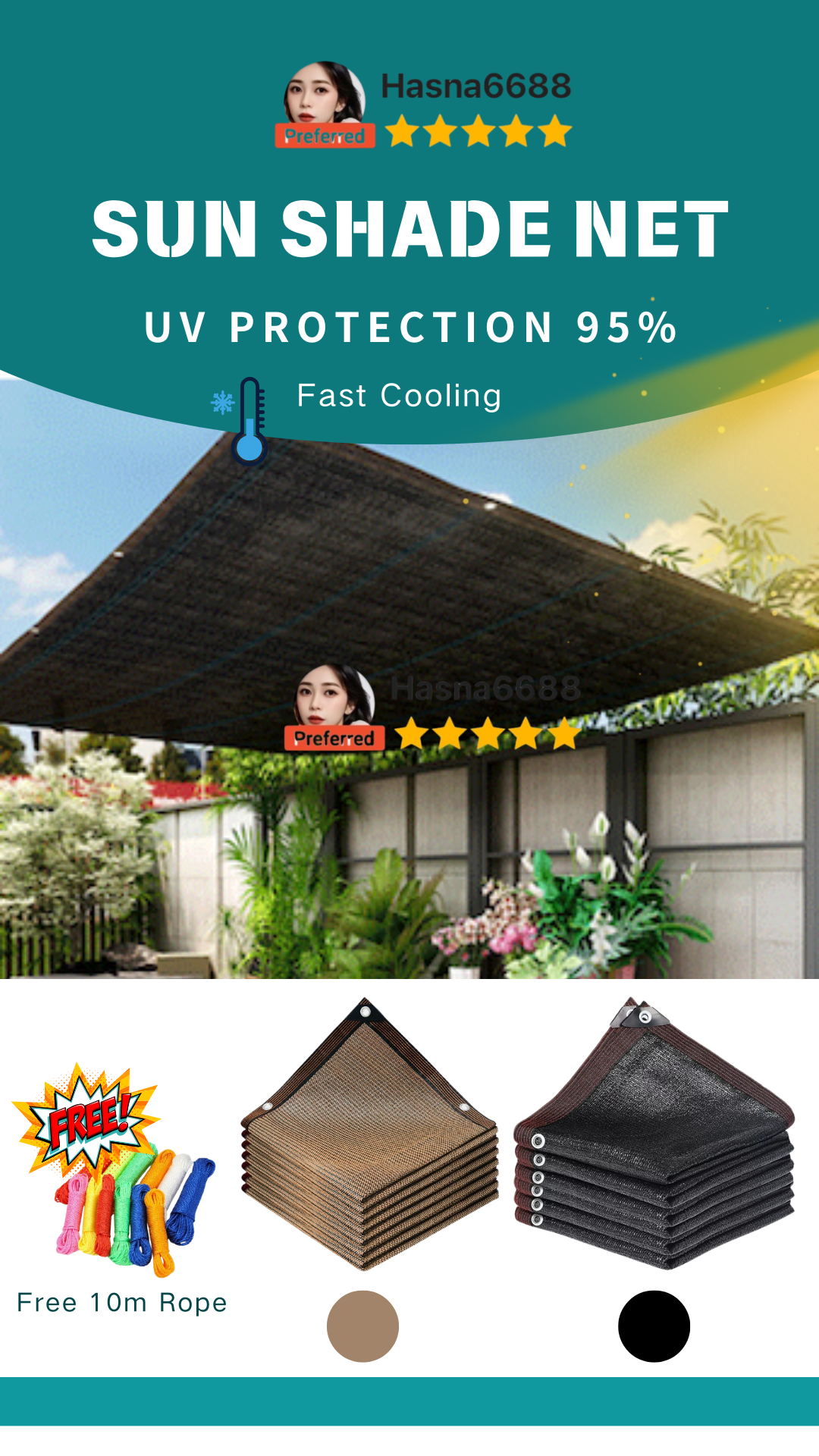 Sunshade Net High UV Protection Greenhouse Plants Sunscreen Outdoor ...