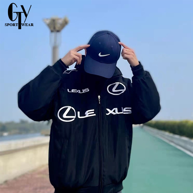 LEXUS F1 Racing Jacket Embroider Leisure Rider Couple Jacket Summer ...