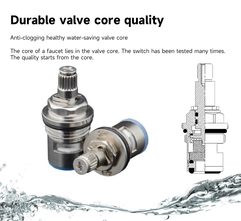 Aurora Gripo Stainless Faucet For Kitchen Sink Single Cold Water Double ...