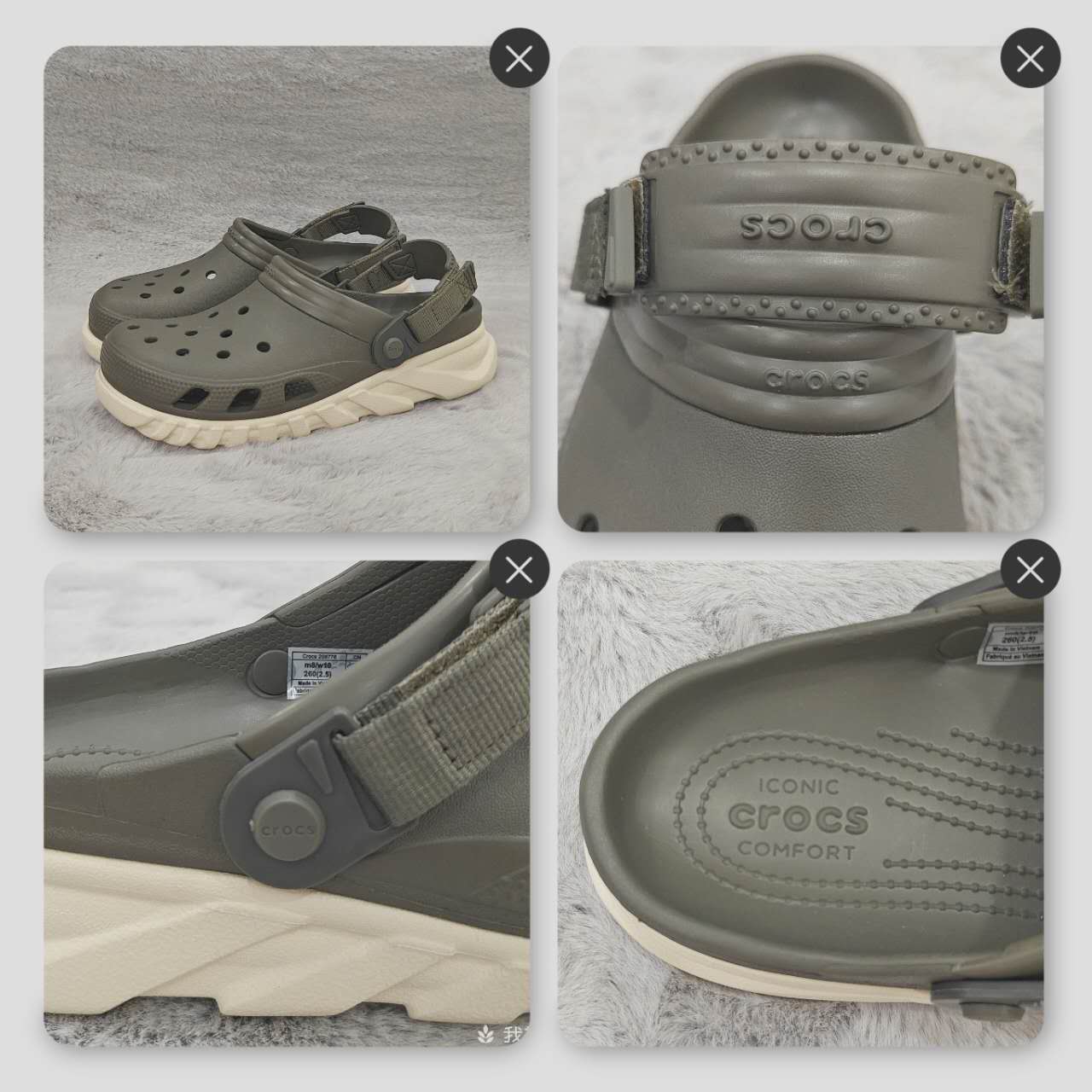crocs Men and Women casual sports sandals and slippers, independent ...