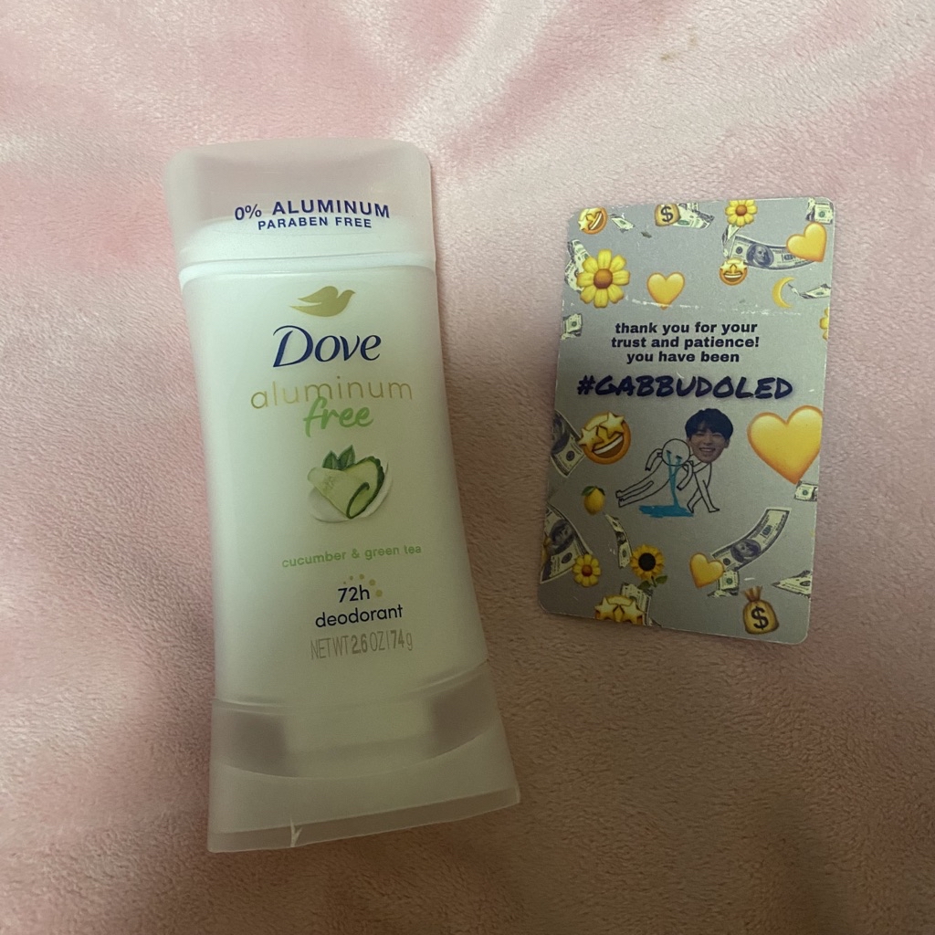 Dove Aluminium Free Deodorant Stick Cucumber & Green Tea Scent 74g Twin ...
