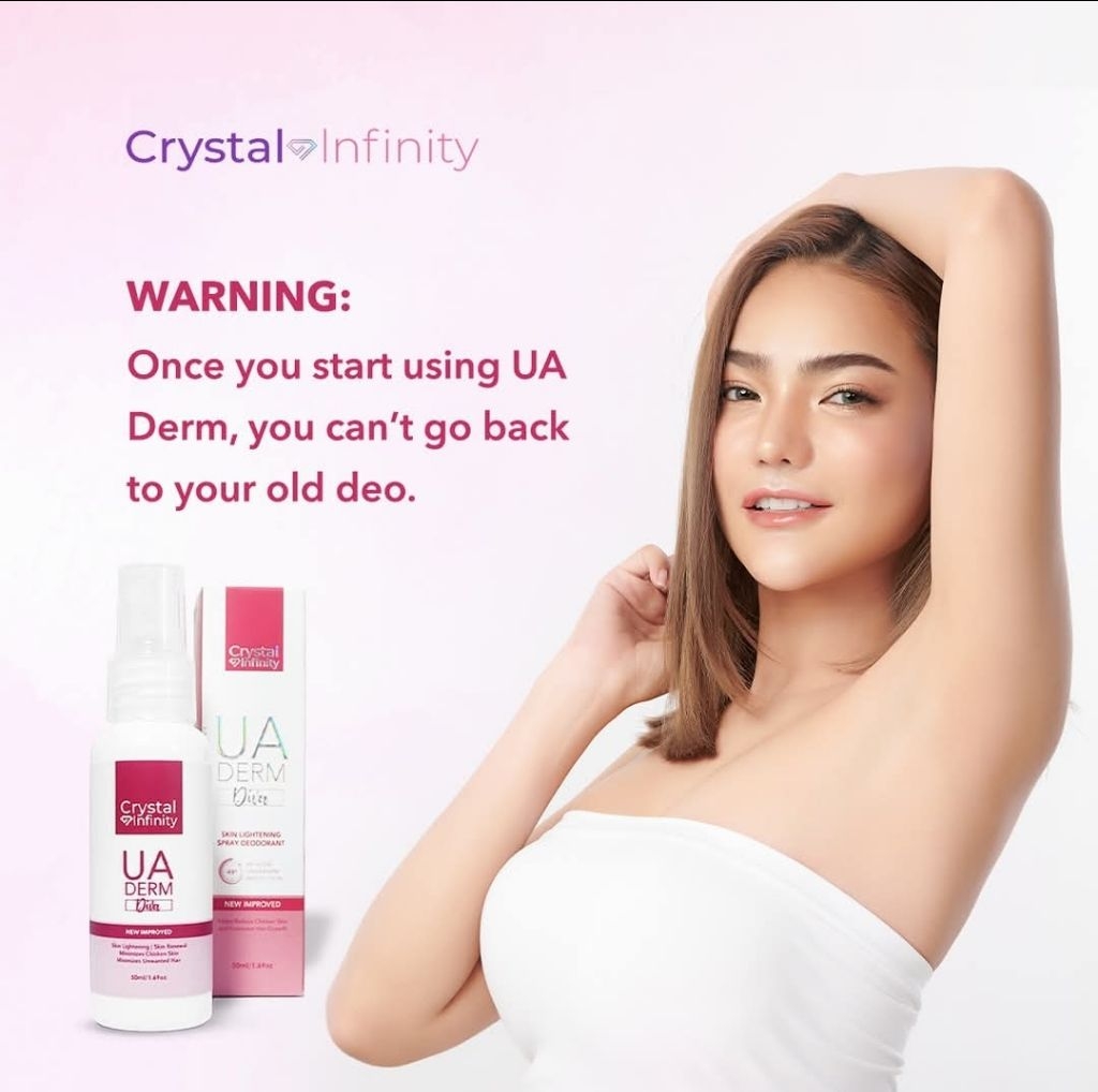 UA Derm DIVA by Crystal Infinity underarm whitening deo spray | Shopee ...