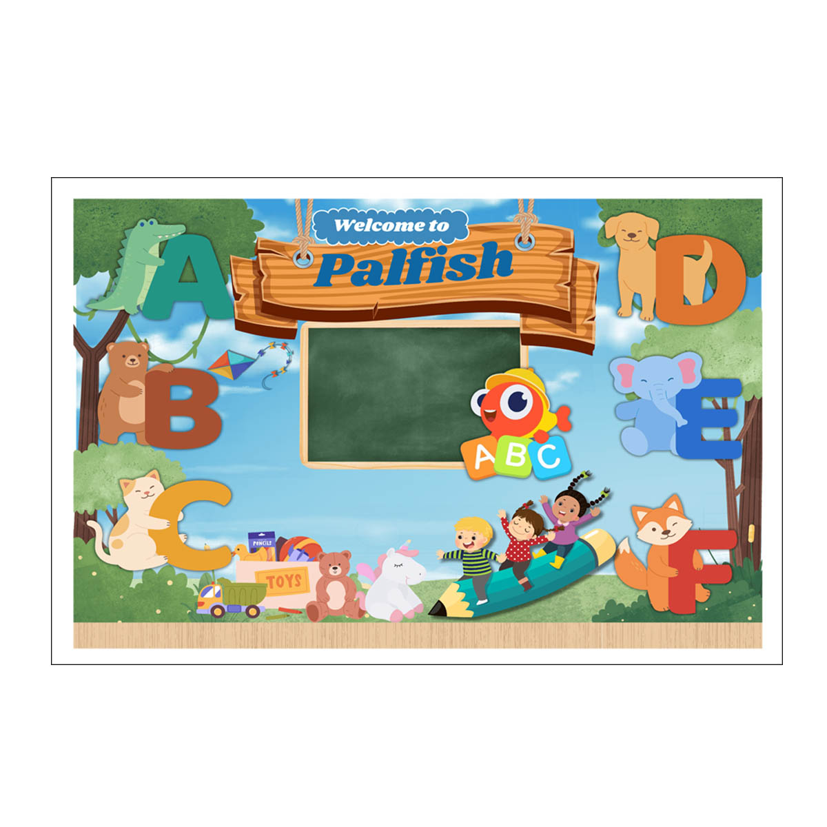 Palfish Tarpaulin for teachers | Shopee Philippines