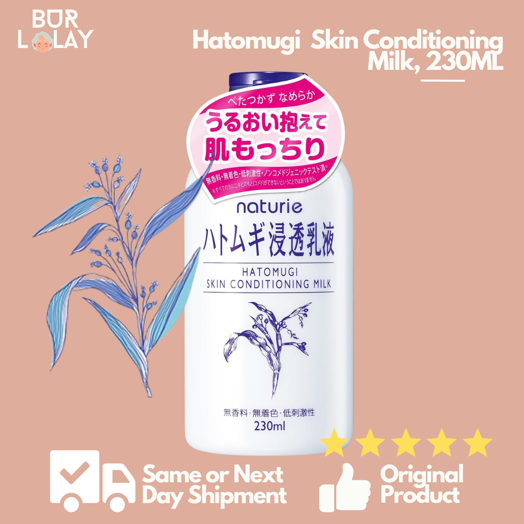 Hatomugi Medicated Pearl Barley Cleansing Foam UV Milky SPF 50 ...