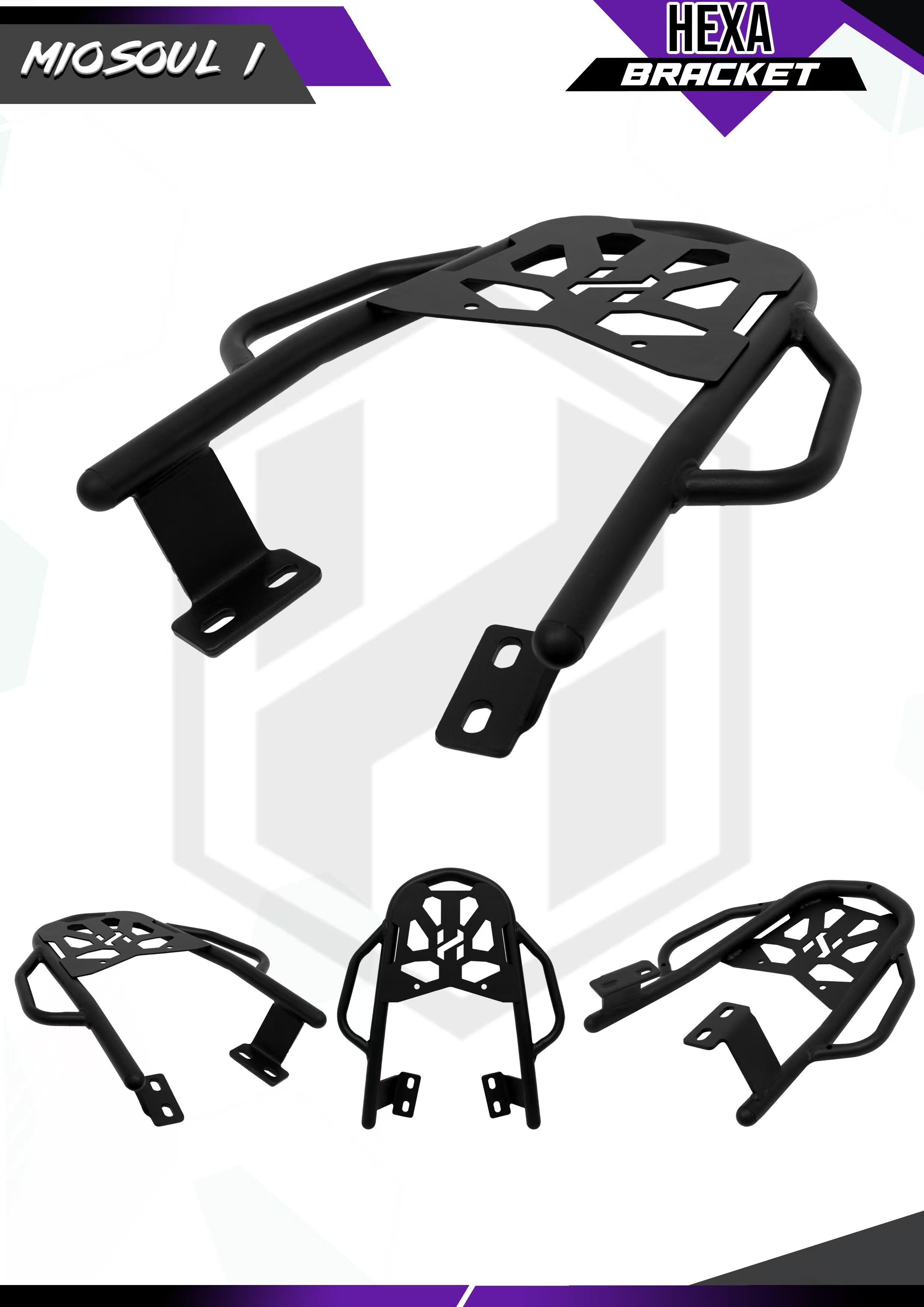 HEXA TAIL BRACKET CLICK 125/SPORTY/Nmax V2/SNIPER 155/RAIDER 150 For ...