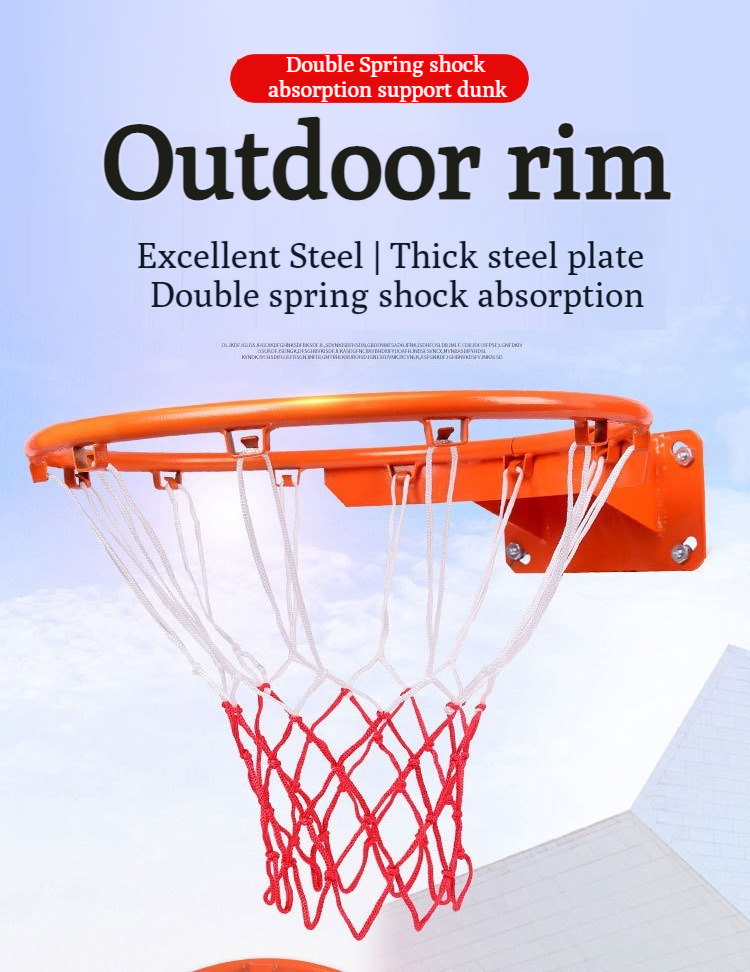 2025NEW Heavy Duty Basketball Hoop Basketball Ring 18Inch Standard NBA ...