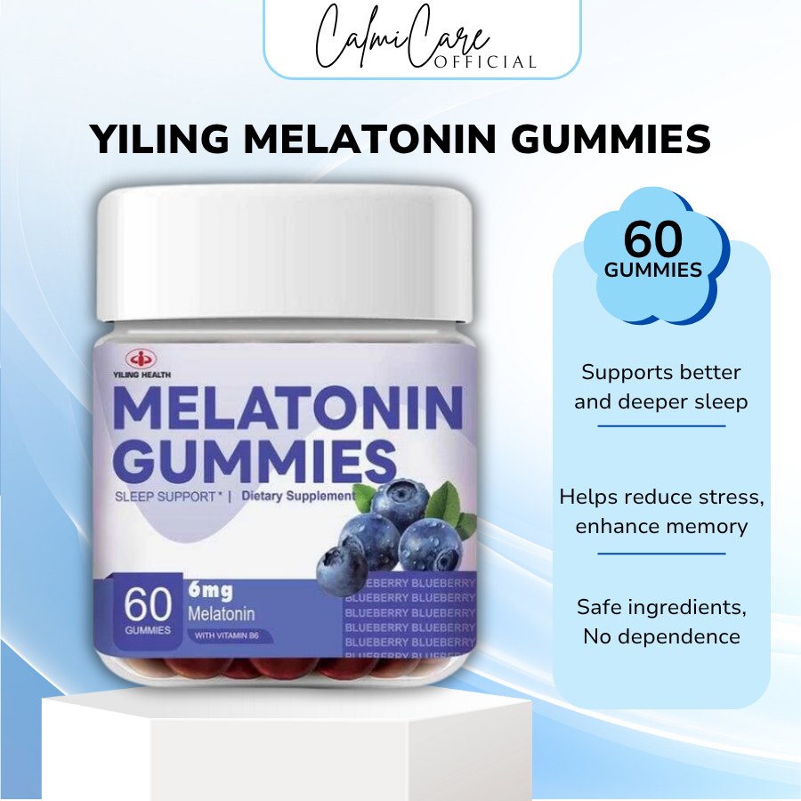 (Buy 1 Get 1) Yiling Melatonin Gummies (60 Gummies)-Melatonin Improves ...