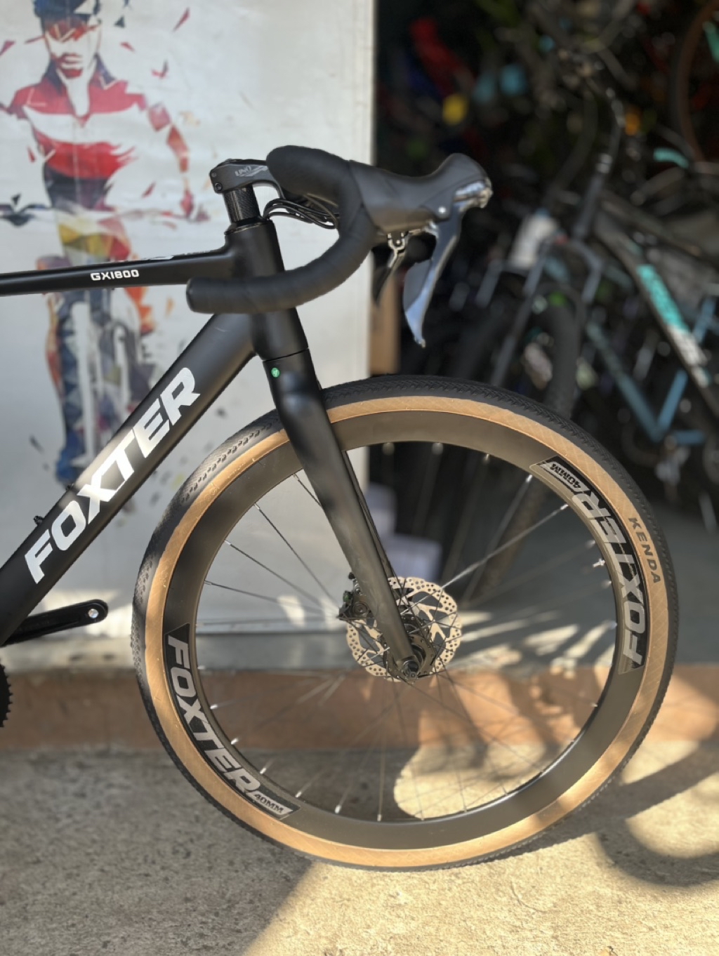 Foxter Laurus GX1800 Gravel Bikes Shimano Sora 2*9Speed With Freebies ...
