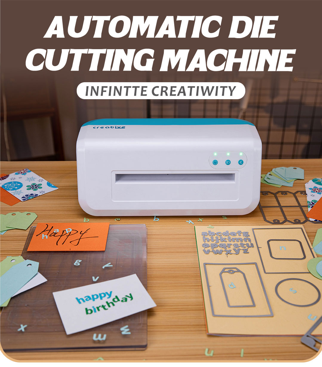 Creative Express Automatic Die Cutting Machine Set with Cutting Plate ...