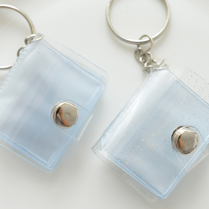 16 Photos Album Keychain 1/2" Cute Mini Photo Album Keychain Scrapbook ...