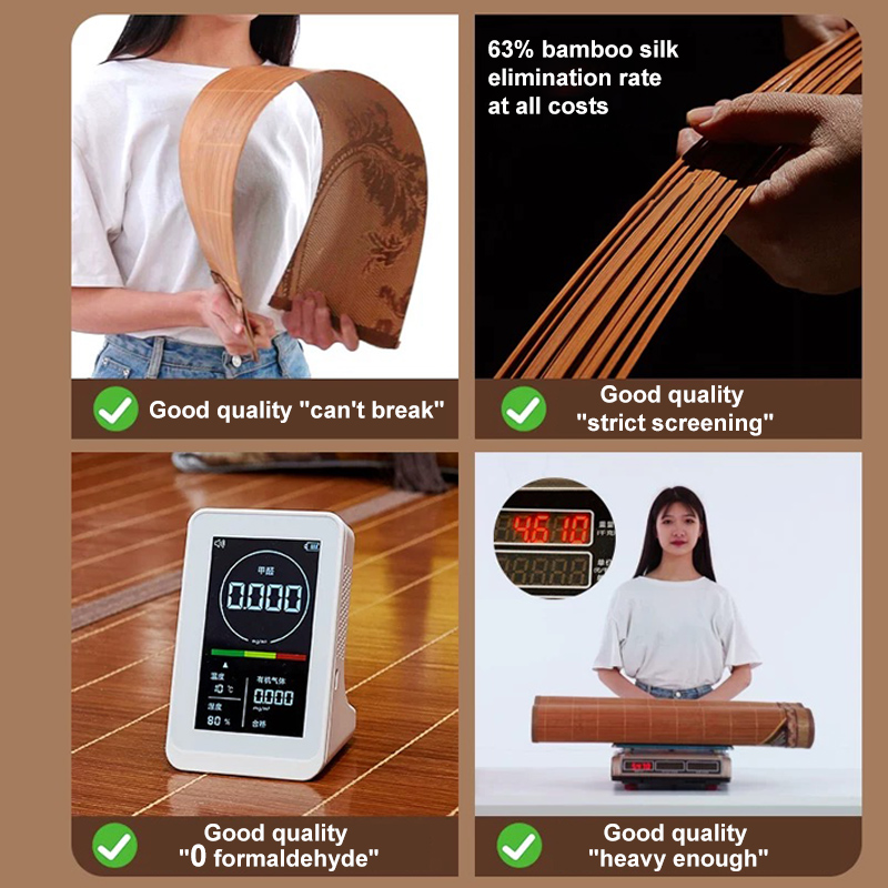 【On Hand】Bamboo Mat For Bed Banig Carpet Bed Mat Cool Sleeping Native ...
