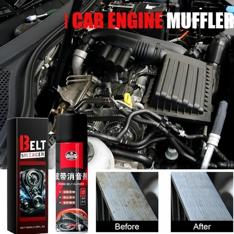 B 1 T 1【3 seconds noise elimination】620ML Car Engine Belt Lubricant ...