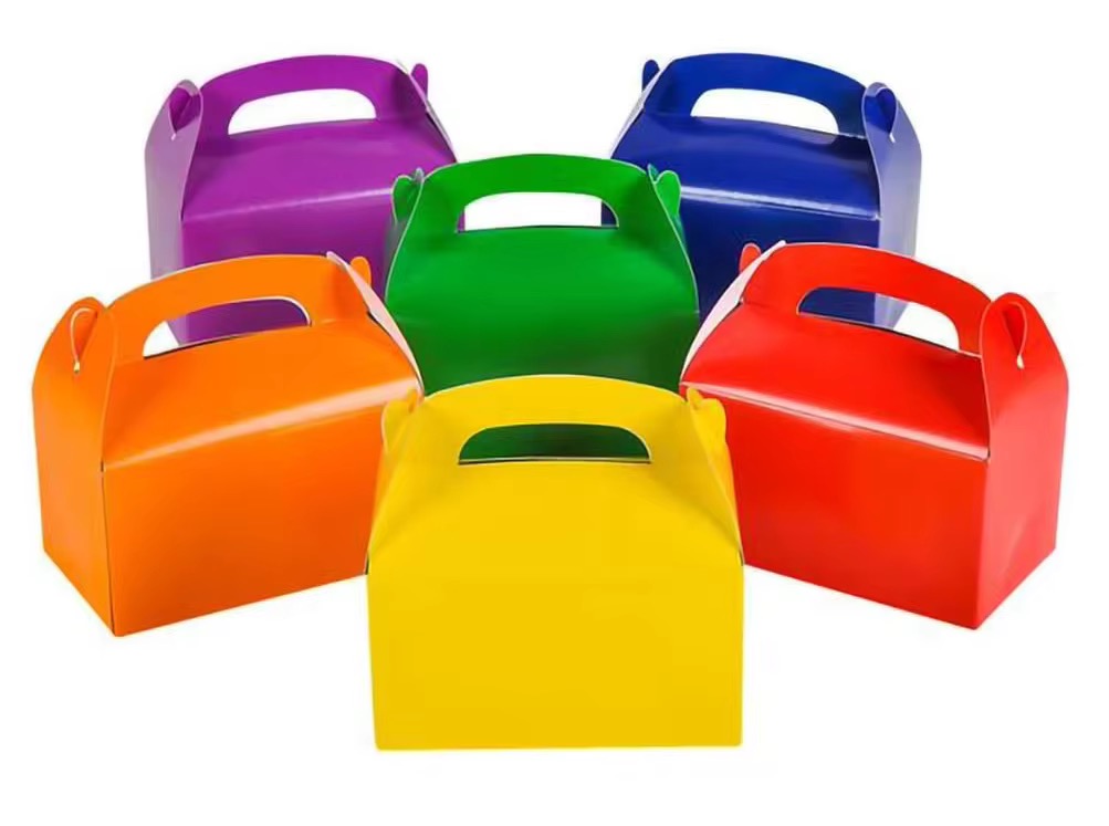 Gable Box, Gift Box, Loot Box for Birthday, Box for Giveaways, Candy ...