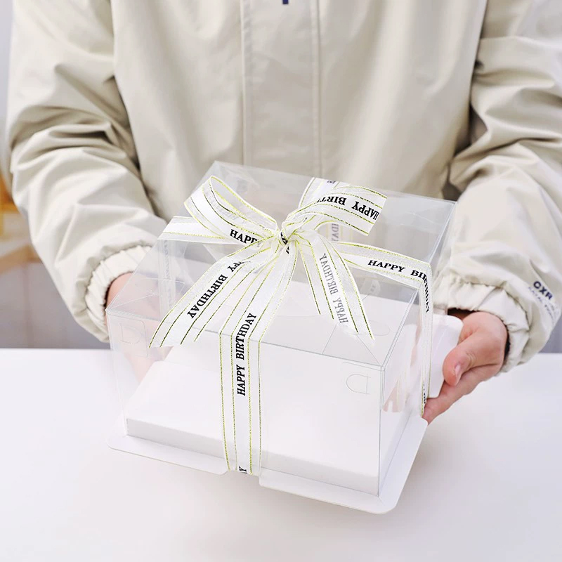 Clear Plastic Cake Box | Cake Packaging Container with Lid | Food-grade ...