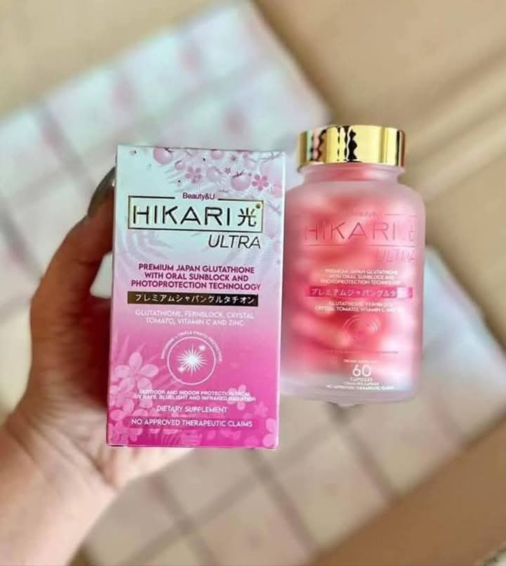 ORIGINAL HIKARI ULTRA PREMIUM JAPAN GLUTATHIONE ORAL SUNBLOCK LUMI ...