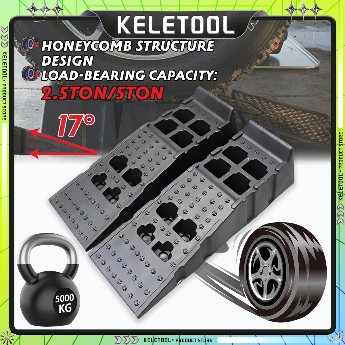 Car Ramps Heavy Duty Plastic Jack Stand Car Vehicle Truck Repairing ...