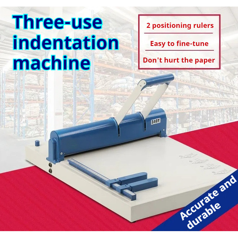 460Y manual indentation machine, dashed double indentation compaction ...