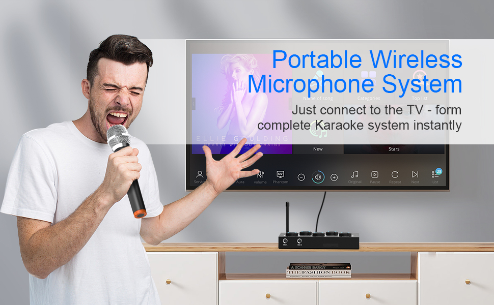 Sound Town MixiKara KM5 Karaoke Mixer for Home Theater and Speaker ...