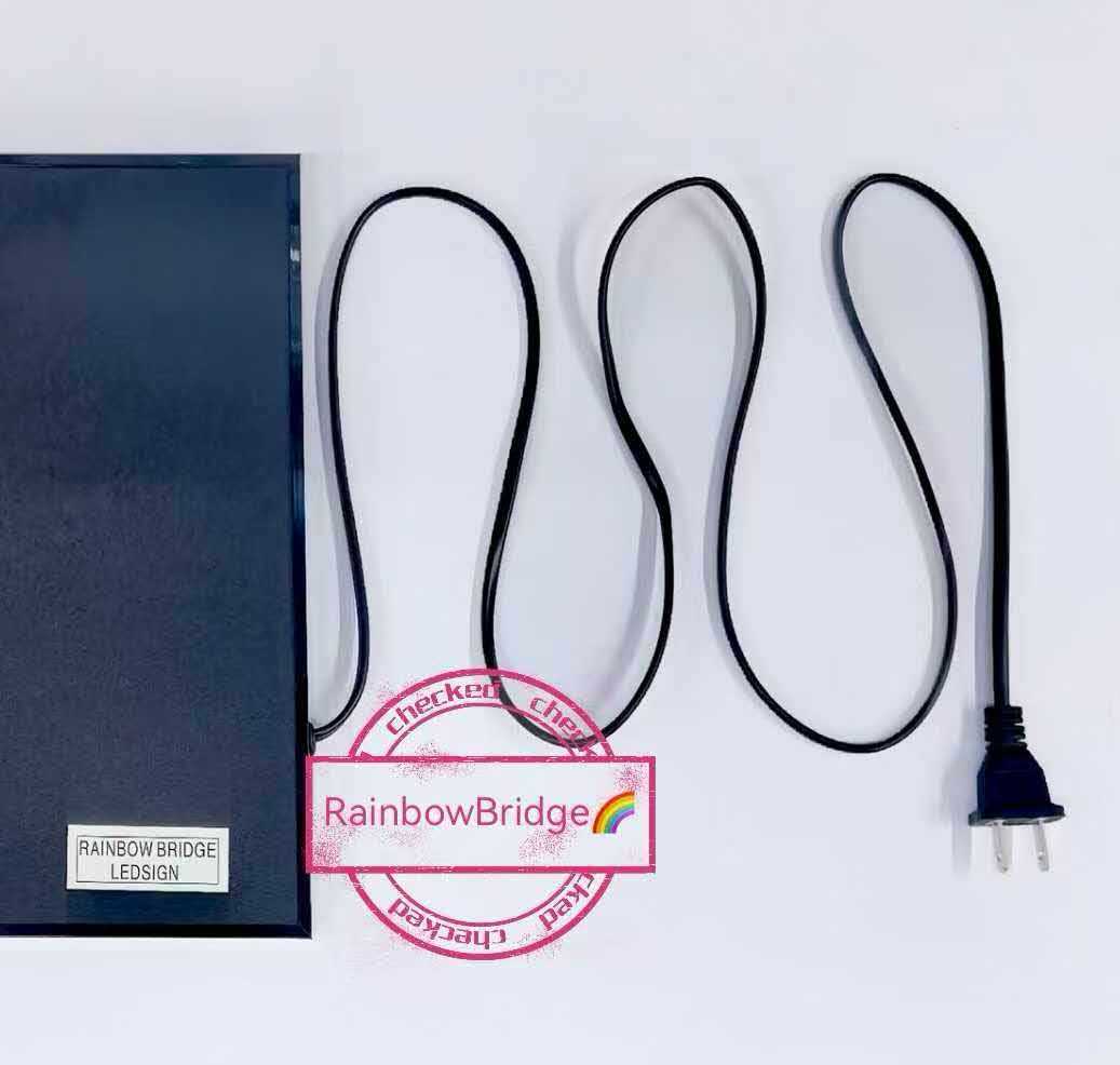 OPEN - RAINBOW BRIDGE LED SIGNAGE (New-Red+Blue Small & Large ) #SIZE ...