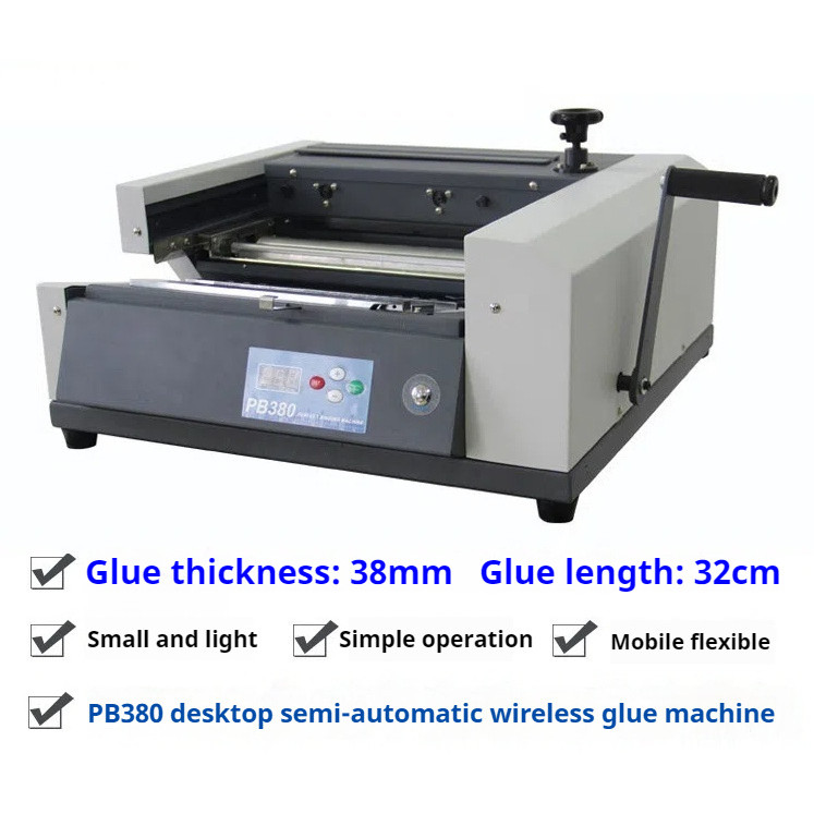 PB-380 wireless A4 glue binding machine, book and tender hot melt binding machine | Shopee ...