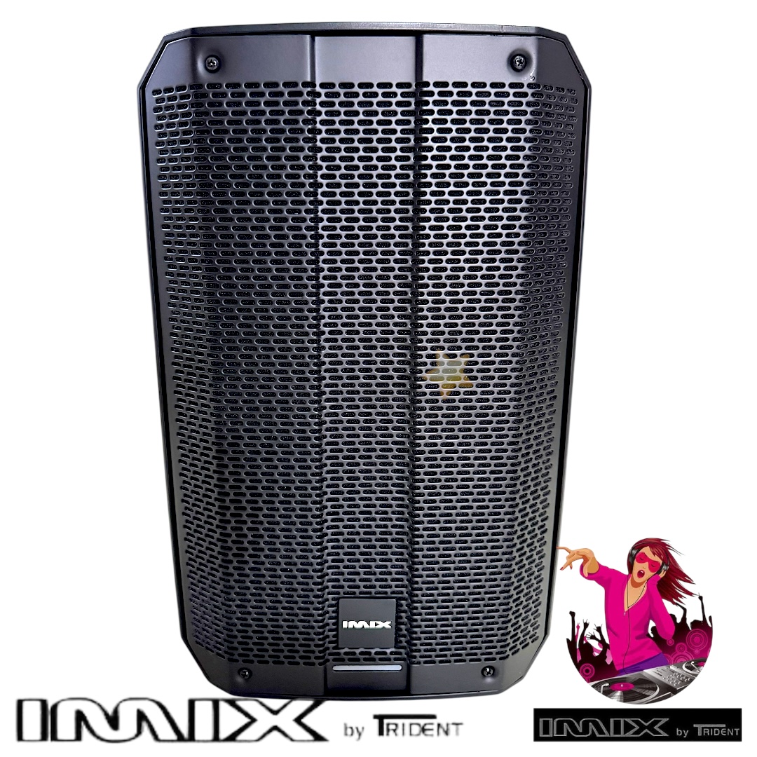 Imix by Trident 1pc. XRX 808 8 inch Battery Powered Speakers Bluetooth ...