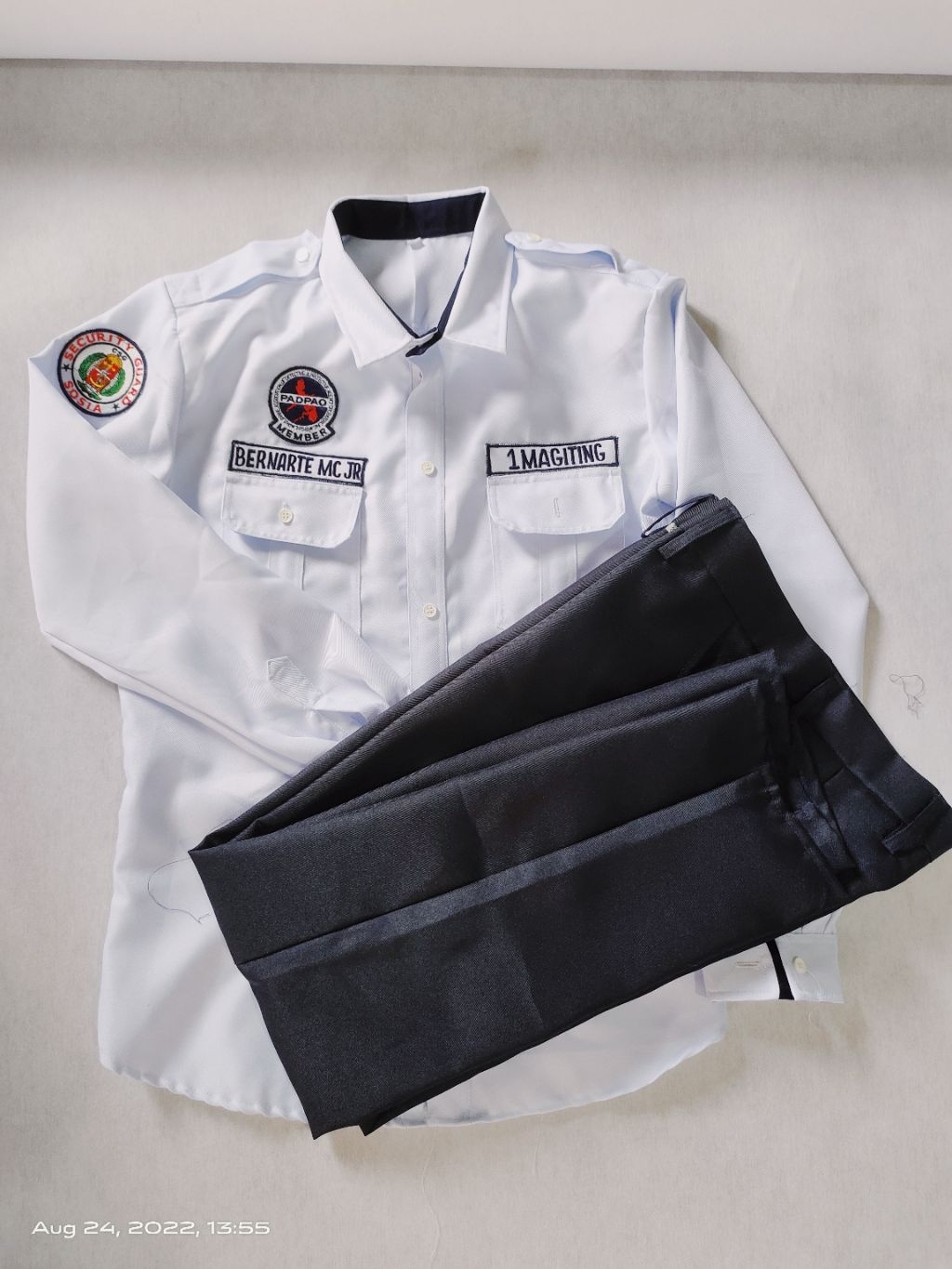 sg uniform sets with patches(s*s*a,p*dp*0,Name cloths) | Shopee Philippines