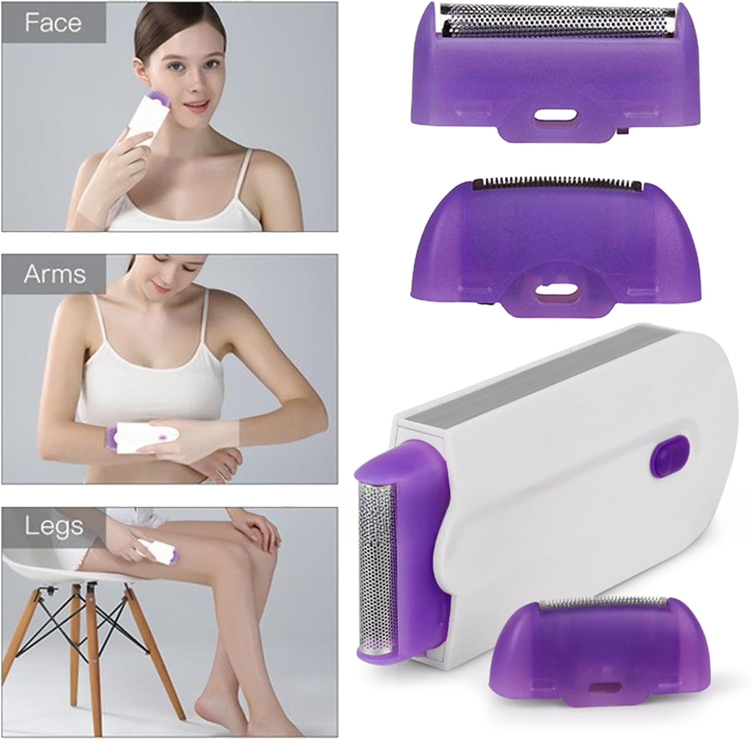 Hair remover pain-free smart shaver on the go shavy | Shopee Philippines