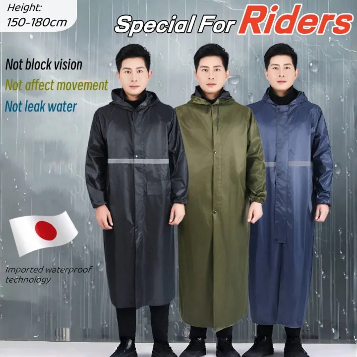 Puncho raincoat for men heavy duty rain caot for motorcycle makapal ...