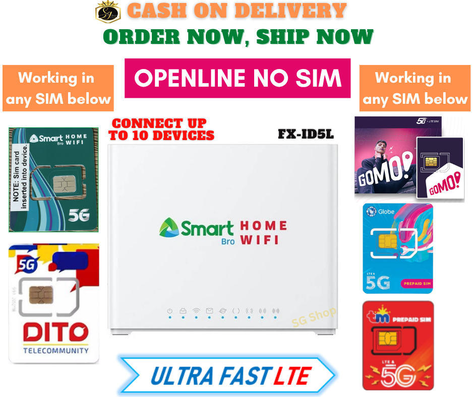 PLDT/SMART BRO HOME PREPAID WIFI 15/30DAYS UNLIDATA Sim card | Shopee ...