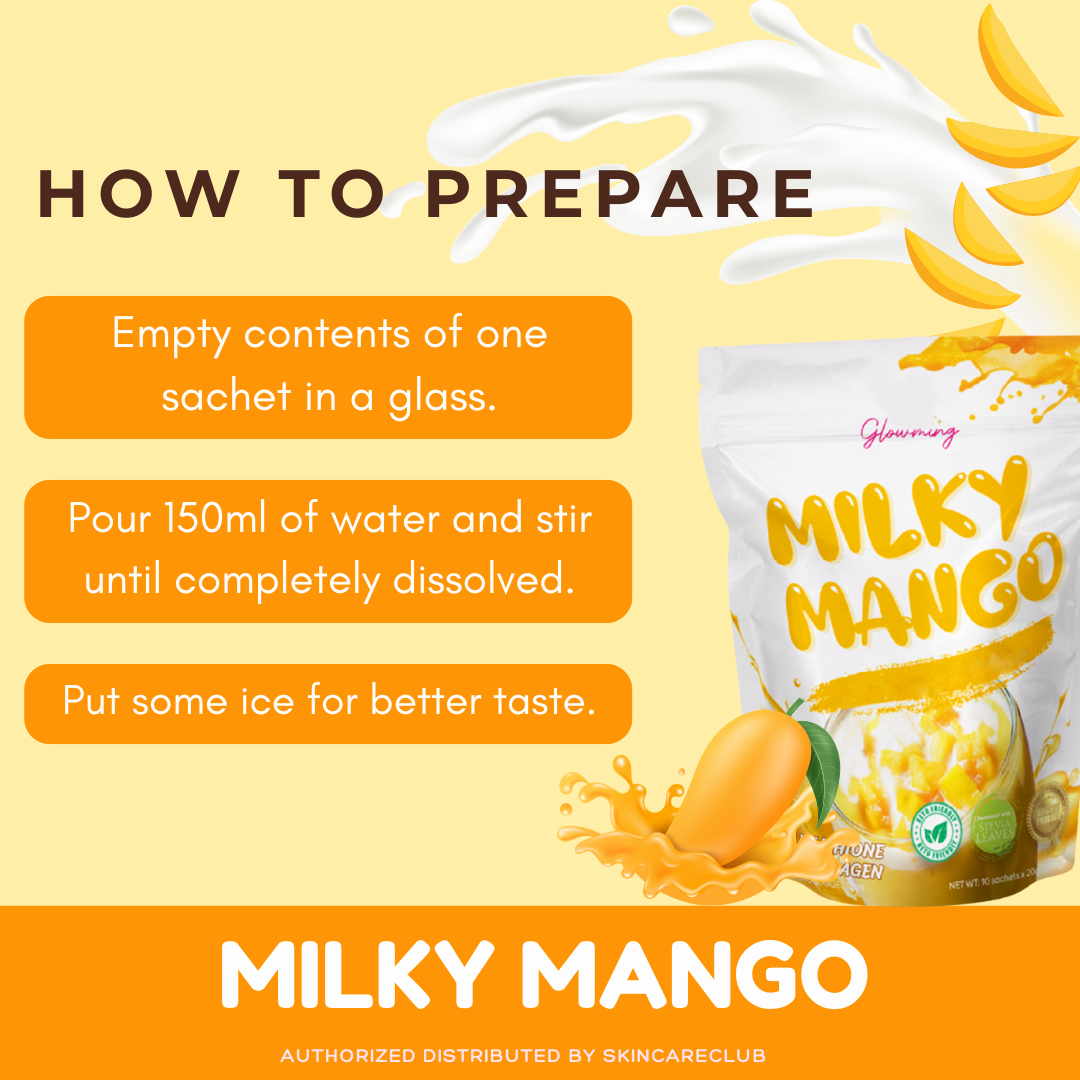 Milky Mango with Glutathione, Collagen by CC Glam and Beauty | Glowming ...