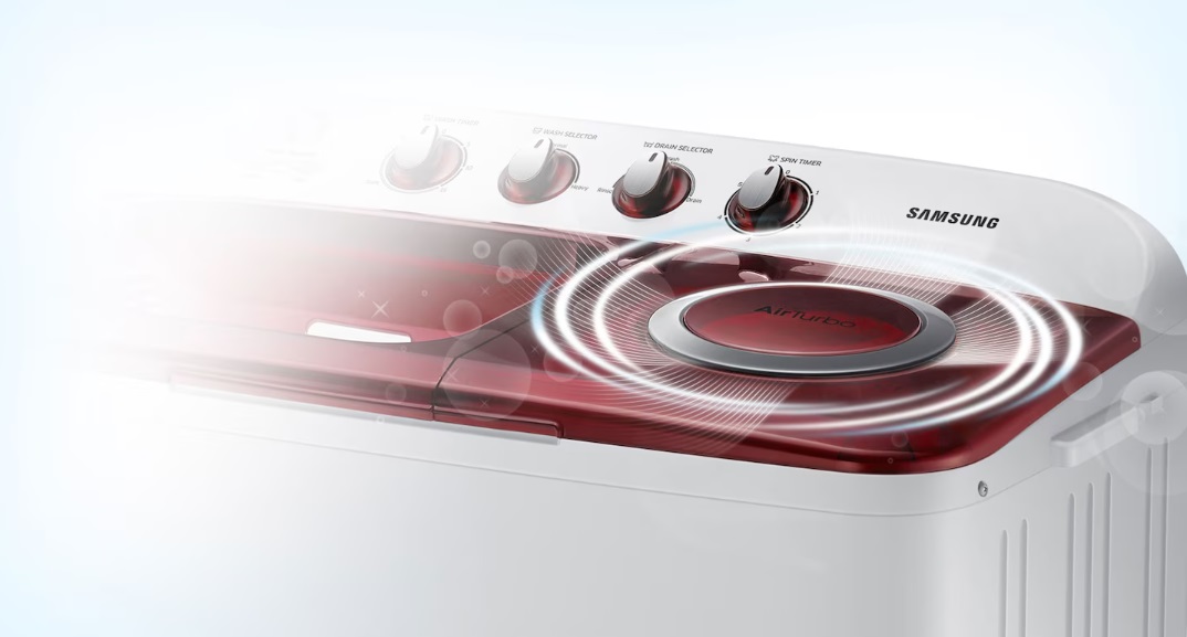 Samsung Twin Tub Semi Automatic Washing Machine | Rust Proof ...