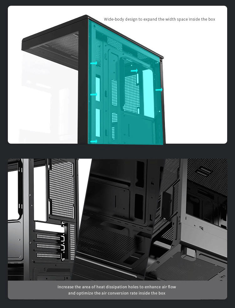 DarkFlash DB330M M-ATX PC Case | Shopee Philippines