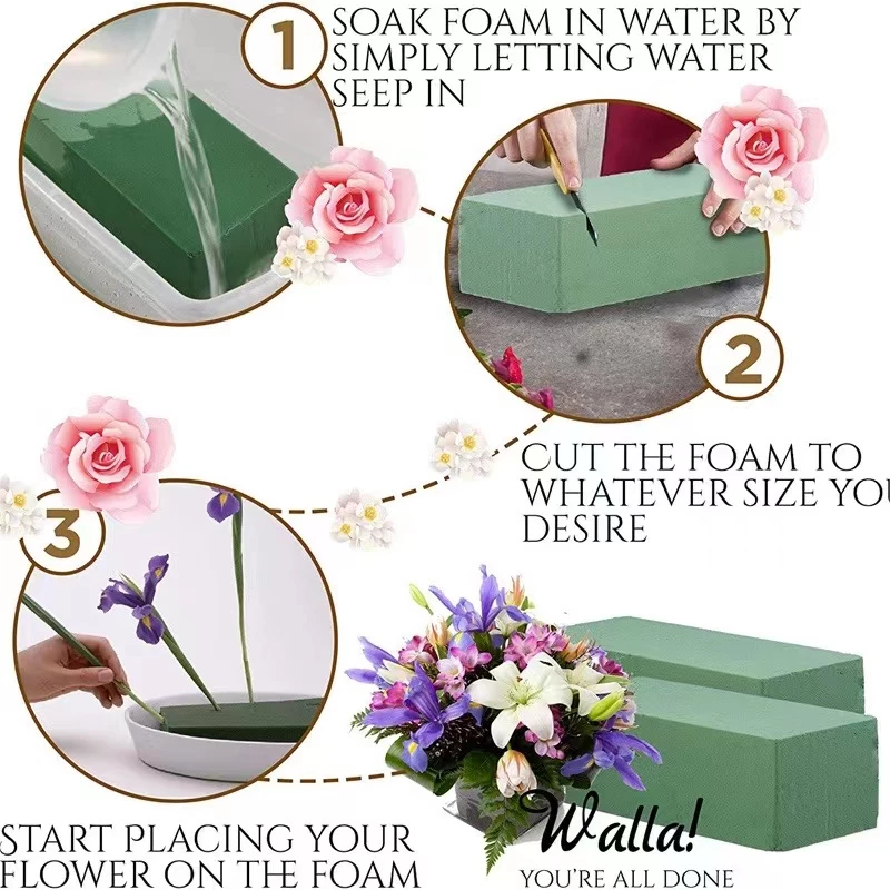 Flower flower arrangement moisturizing flower mud absorbent sponge ...