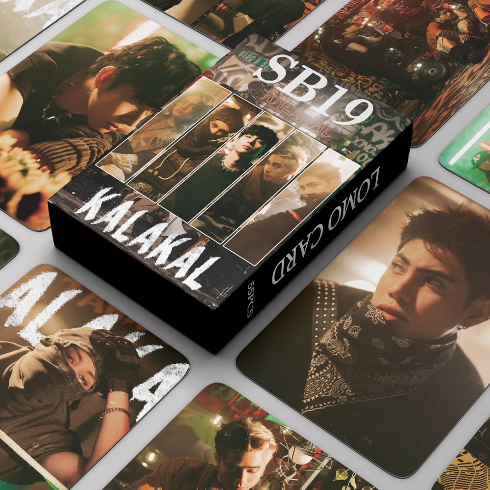 55/420 pcs/box SB19 Album Postcards KALAKAL SINGLE ALBUM LOMO Card ...