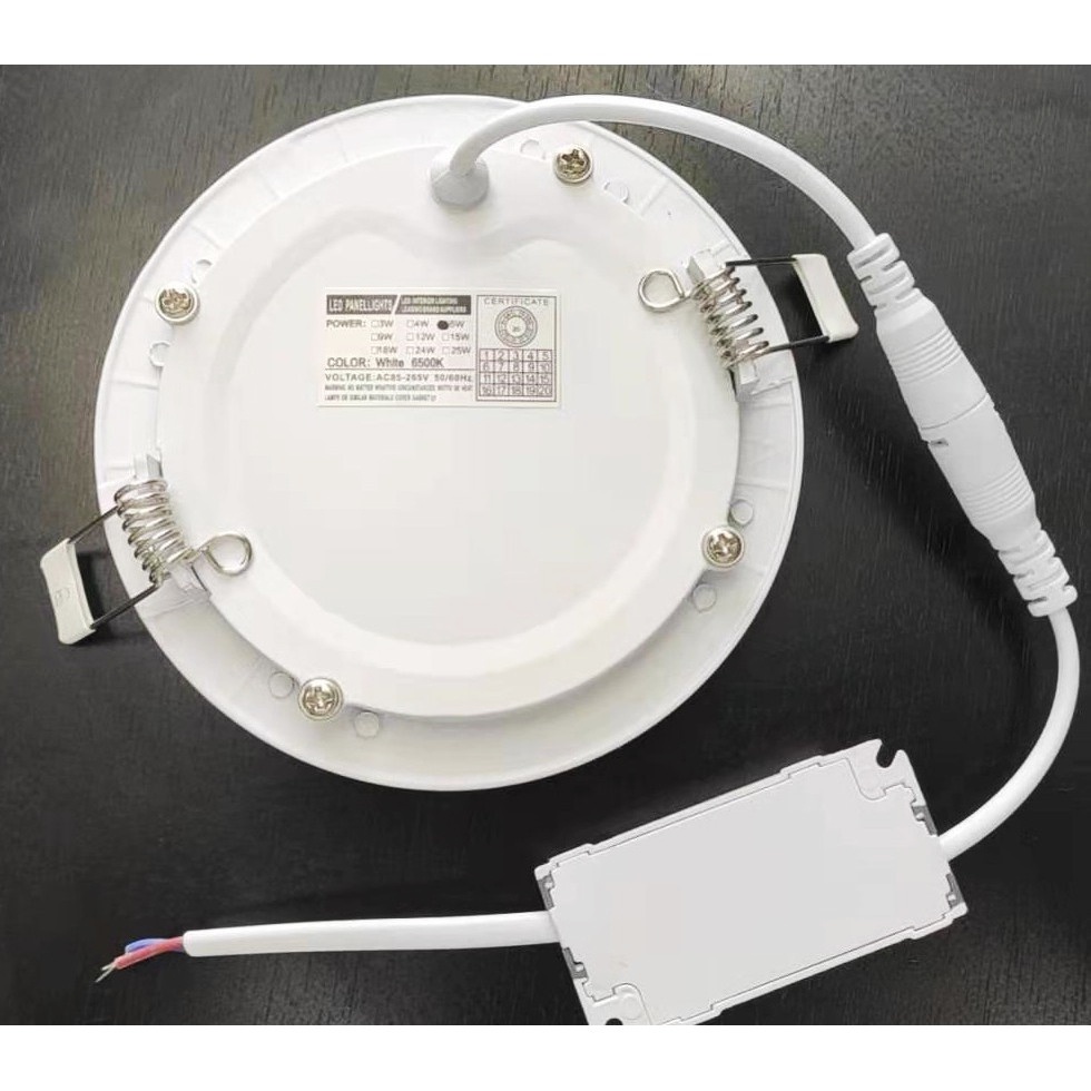 12W 9W Ultrathin LED Pin Light With Driver Panel lamp Round square ...