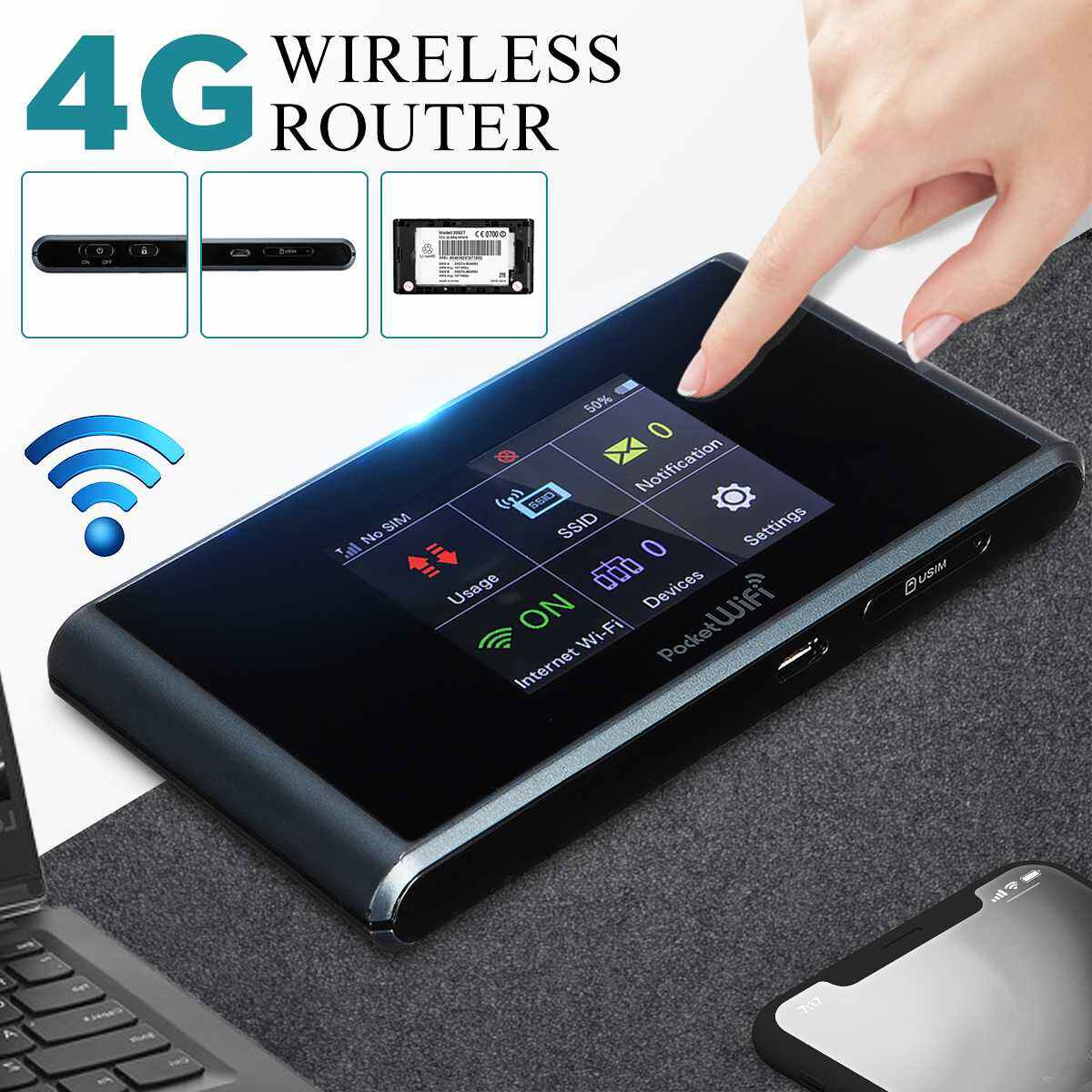 GSE ZTE Softbank 305zt LTE 4G WiFi Pocket Router Unlocked | Shopee ...