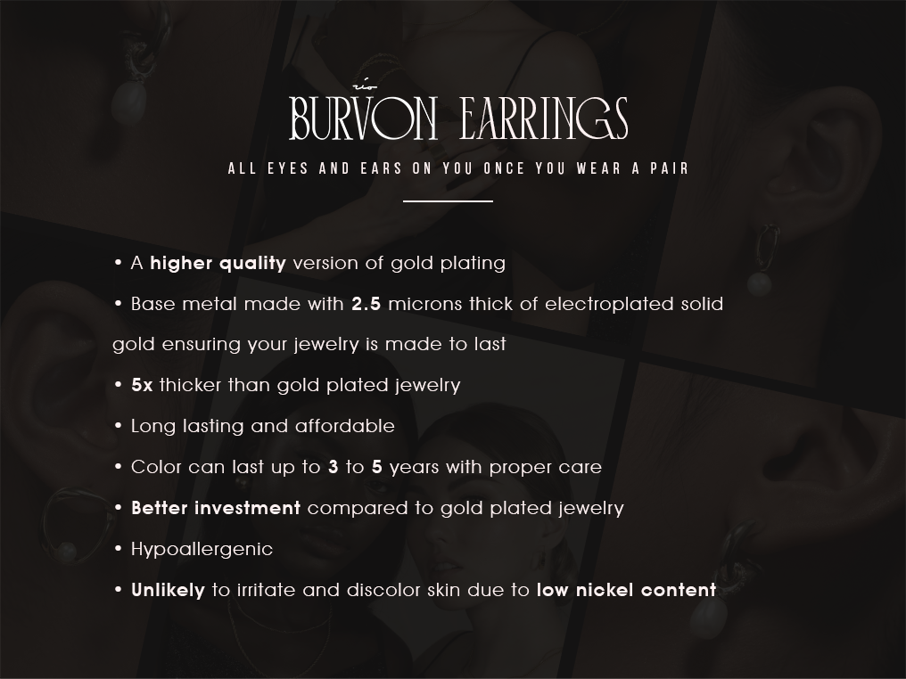 Burvon Pearl Collection Earrings (Simple & Elegant Jewelry) | Shopee ...