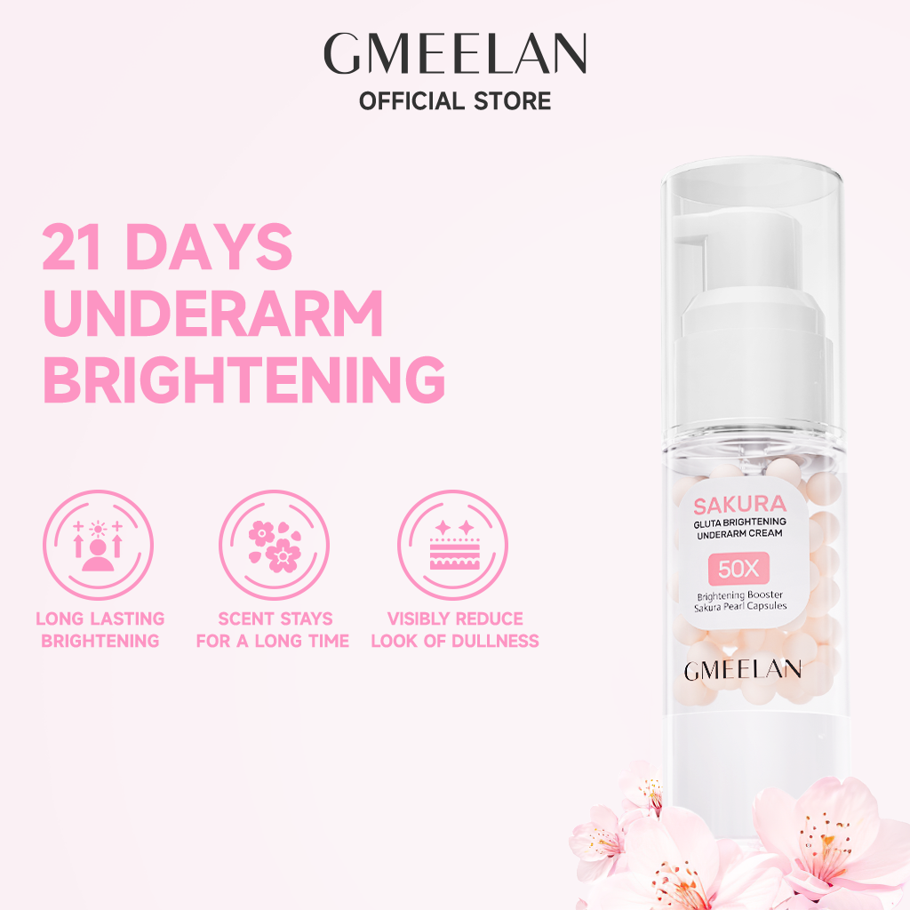 GMEELAN Exfoliating Gel Underarm Sakura Whitening Cream Deodorants ...